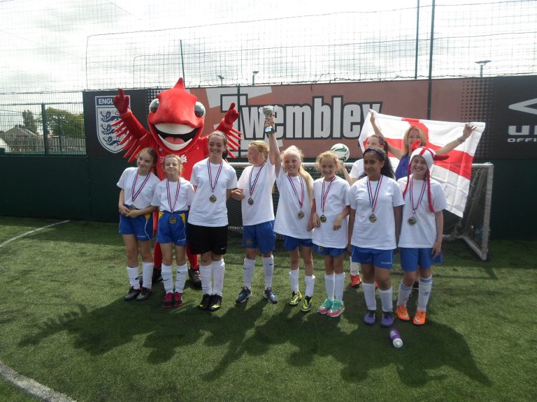 Sefton Girls Football Champions - St Elizabeth's Primary School