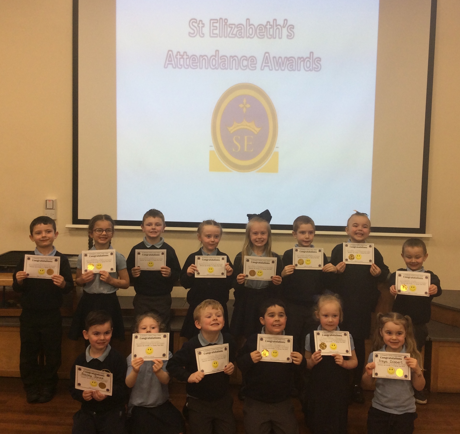 Spring Term Awards - St Elizabeth's Primary School